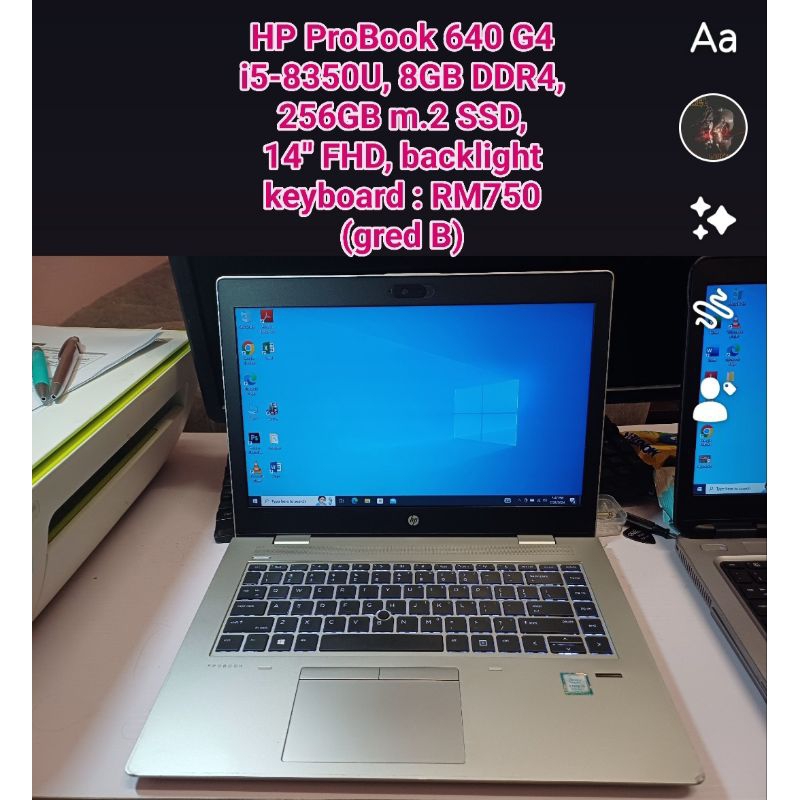 hp probook i5-8th gen | Shopee Malaysia