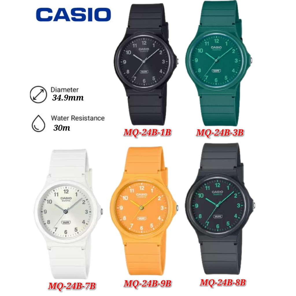 Casio Analog Women's Watch MQ-24B Classic Look - MQ-24 | Shopee Malaysia