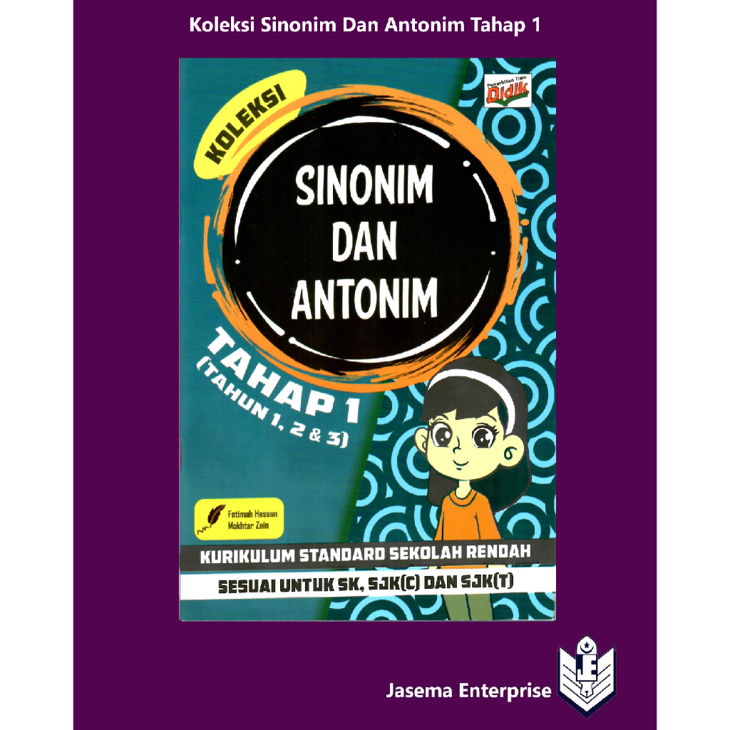 Koleksi Sinonim Dan Antonim Tahap 1 [Tahun 1,2 & 3] | Shopee Malaysia