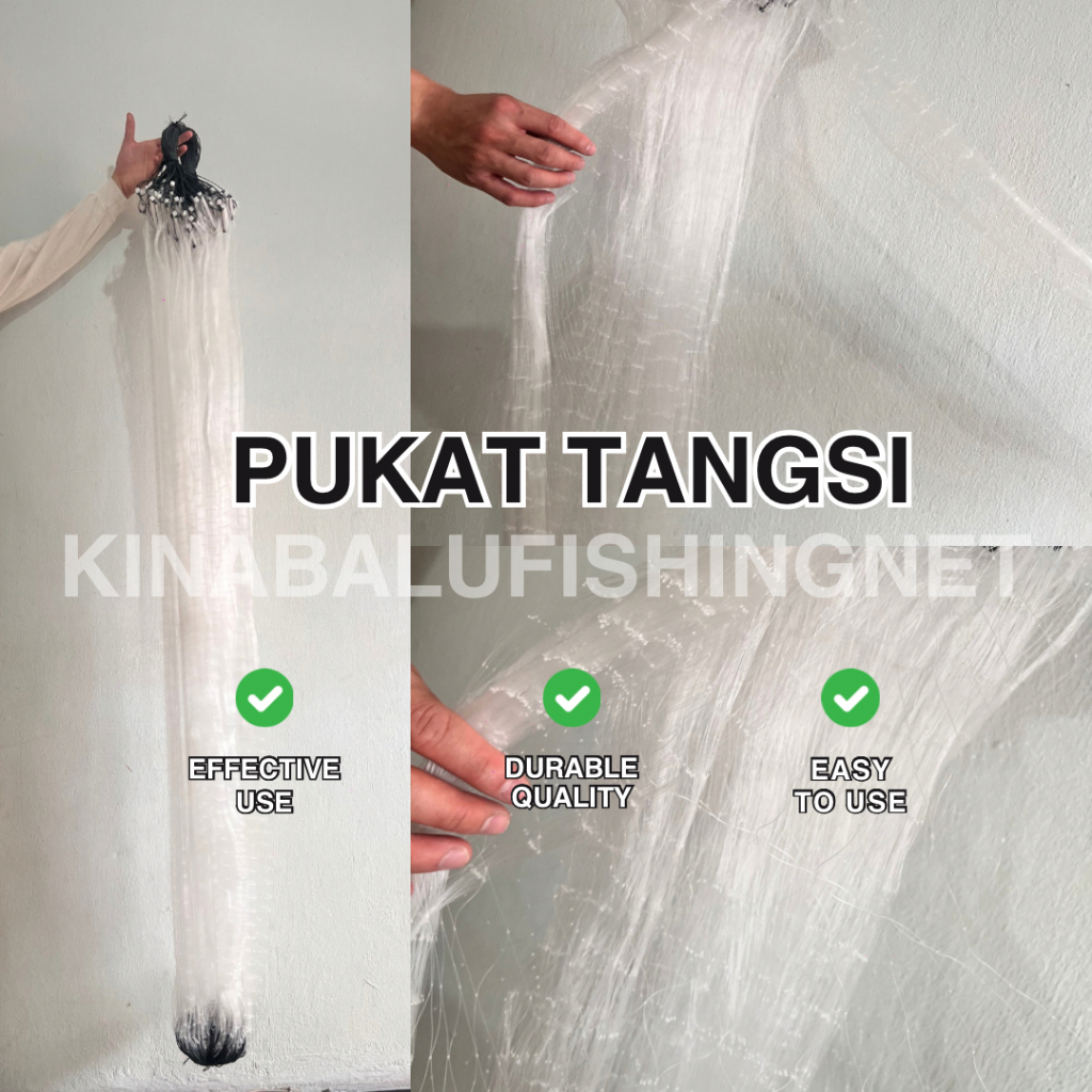 🔥 HIGH QUALITY 🔥 PUKAT TANGSI / FISHING NET (READY STOCK) | Shopee Malaysia
