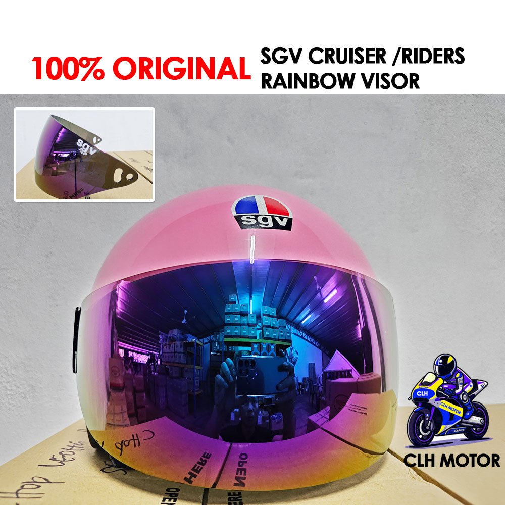 SGV CRUISER RAINBOW VISOR 100% ORIGINAL-SGV CRUISER / SGV RIDERS / LTD ...