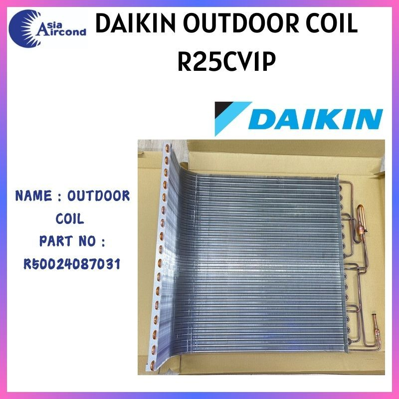 DAIKIN OUTDOOR CONDENSER COIL 2.5HP R25CV1P (R50024087031) | Shopee ...