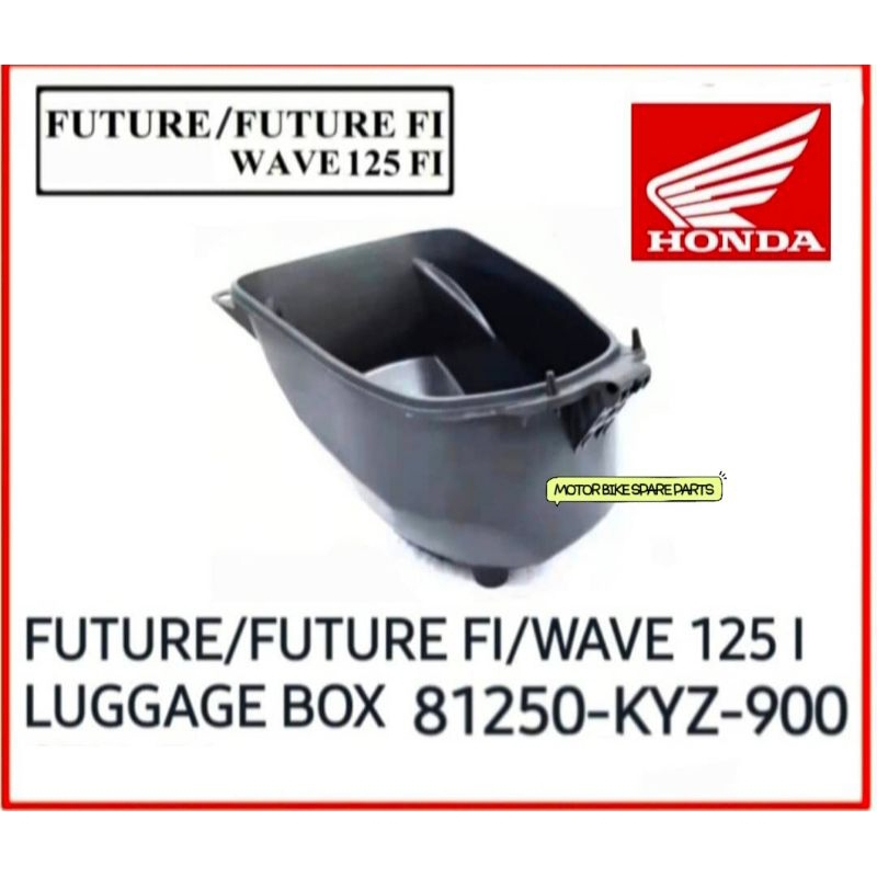 HONDA FUTURE/FUTURE 125 FI/WAVE125 FI LUGGAGE BOX 100% ORIGINAL HONDA ...