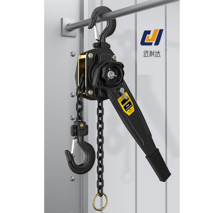 Hand cranked hoist, chain hoist, manual 113 ton tensioner, 3-meter hand ...