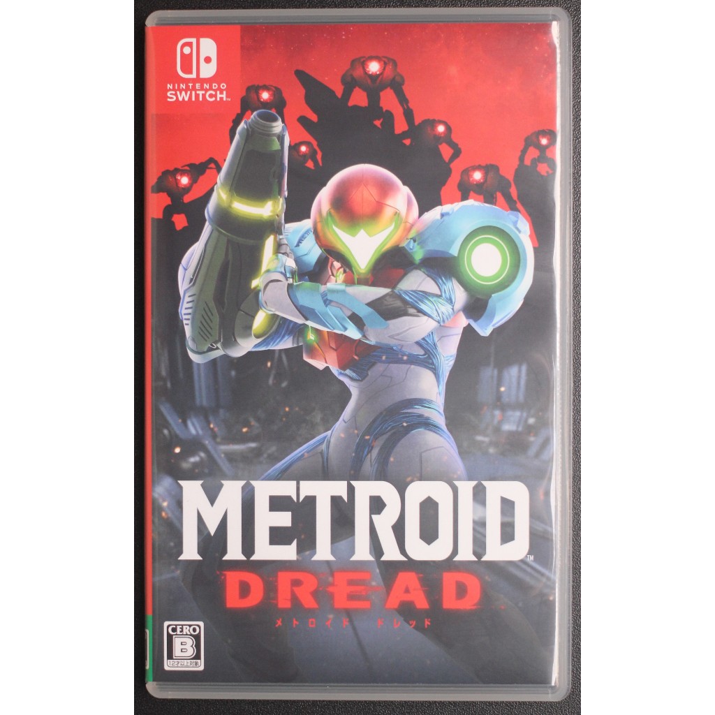USED Nintendo Switch NSW Metroid Dread 密特罗德 生存恐惧 密特羅德 生存恐懼 JP Version ...