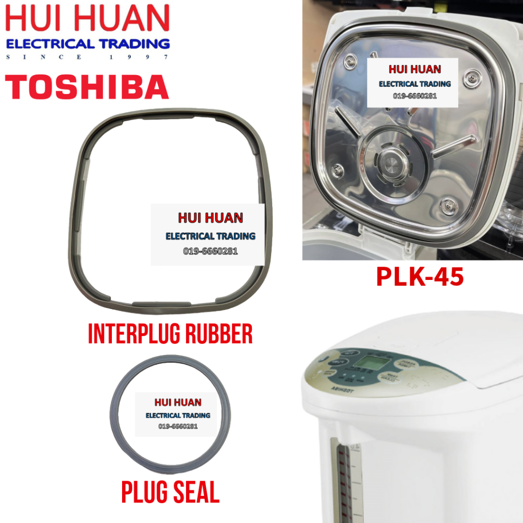TOSHIBA PLK-45SFIM Interplug PLK45 Rubber Thermopot Water Filter Hot Water Heater TopElec Air ...