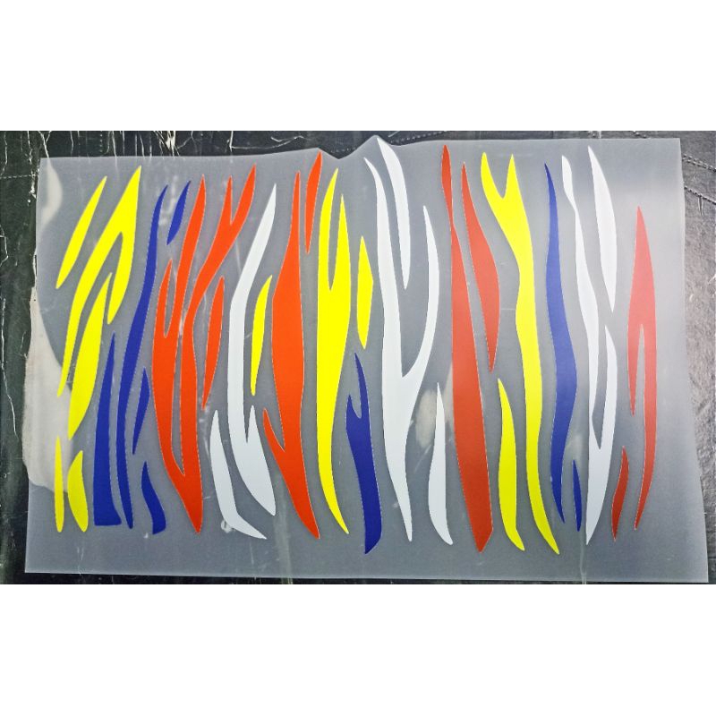 Sticker Iron on Belang Harimau Tema Merdeka | Shopee Malaysia