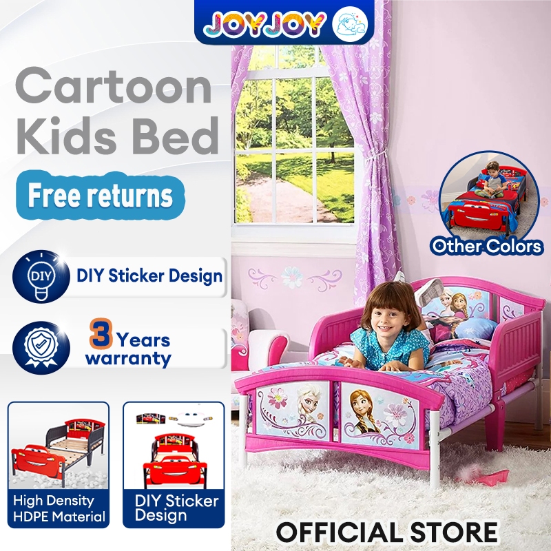 ️‍🔥Free returns ️‍🔥Cartoon Kids bed Katil Budak kartun Children bed 2 ...