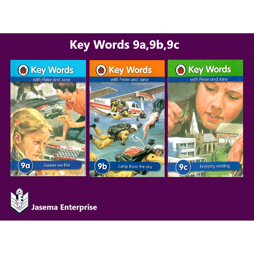Key Words with Peter and Jane 9a,9b,9c | Shopee Malaysia