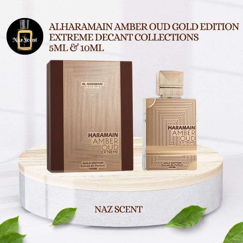 Al Haramain Amber Oud Gold Edition Extreme Decant Collection | Shopee ...