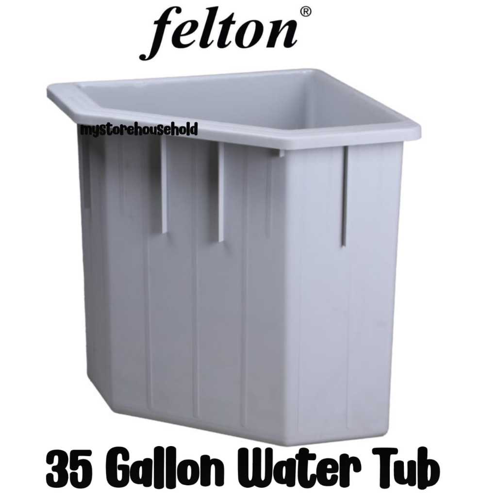 Kolah Air Mandi 35 Gallon / Polymate Water Tub / Kolam Air / Tangki ...