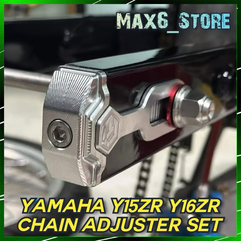 YAMAHA Y15ZR Y16ZR CHAIN ADJUSTER ALLOY CNC ARM STANDART Y15 Y16 SWING ...
