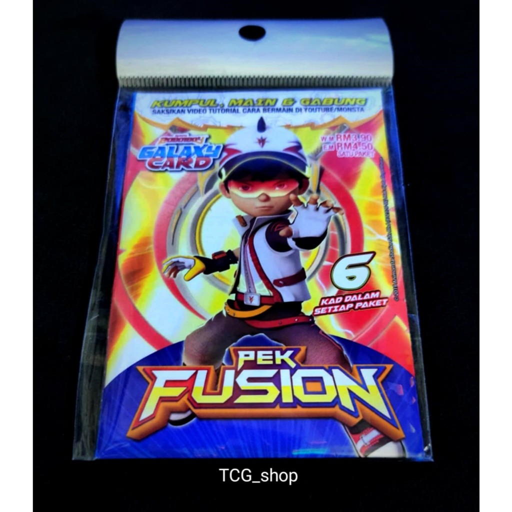Pek Fusion - Monsta BoBoiBoy Galaxy Card (Level S) | Shopee Malaysia