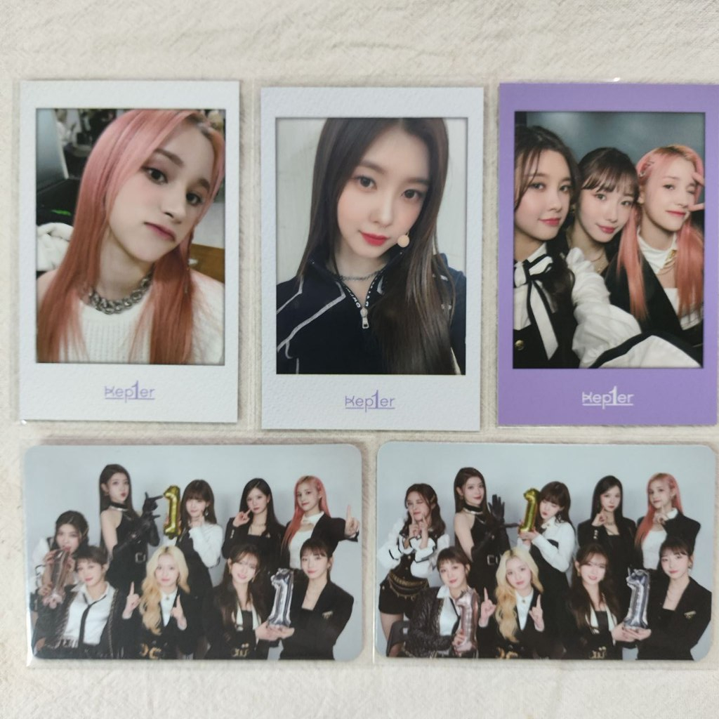 Kep1er Official MD 1st Anniversary Photocard Chaehyun Bahiyyih Yujin Dayeon Youngeun Yeseo ...