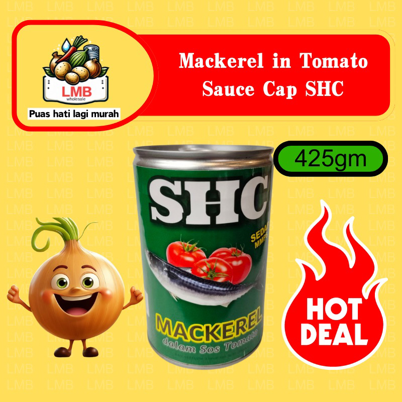 Mackerel in Tomato Sauce Cap SHC (1 tin 425gm) | Shopee Malaysia