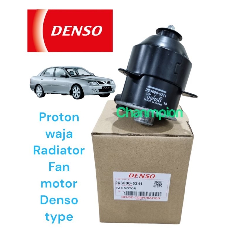 100% GENUINE DENSO FAN MOTOR PROTON WAJA 1.6 AUTO PERODUA KELISA KENARI ...