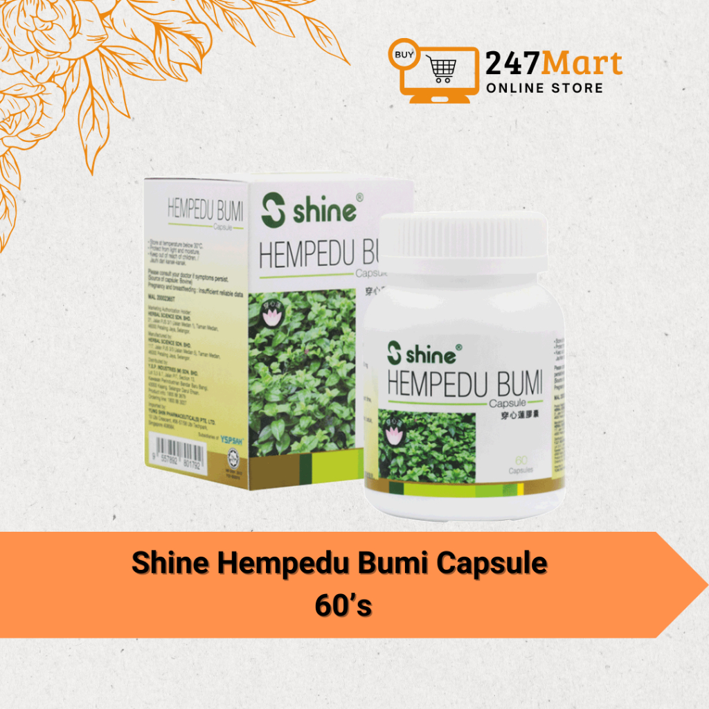 SHINE Hempedu Bumi 60's | Shopee Malaysia