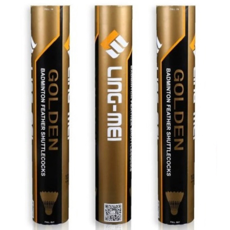 LING MEI GOLDEN SHUTTLECOCK (BULU TANGKIS) | Shopee Malaysia
