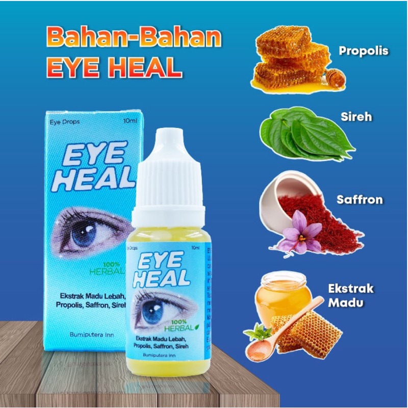 EYE HEAL | PENAWAR MATA PALING BERKESAN & MUJARAB | SELAPUT MATA PULIH ...