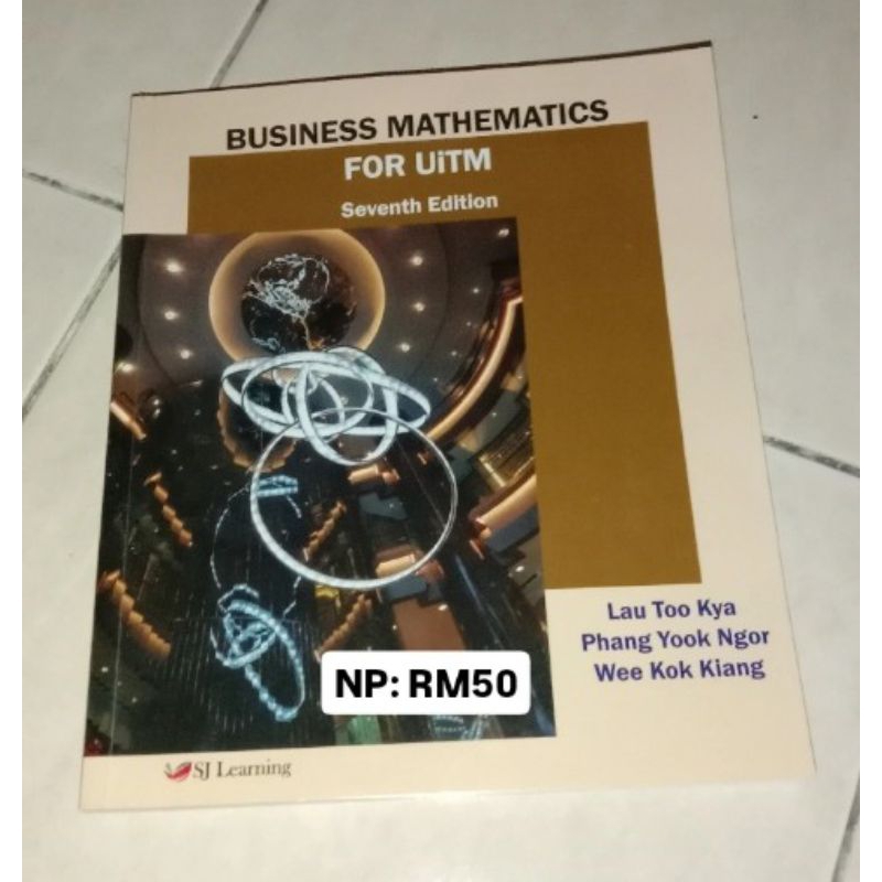 Business Mathematics for UiTM Seventh Edition | Shopee Malaysia