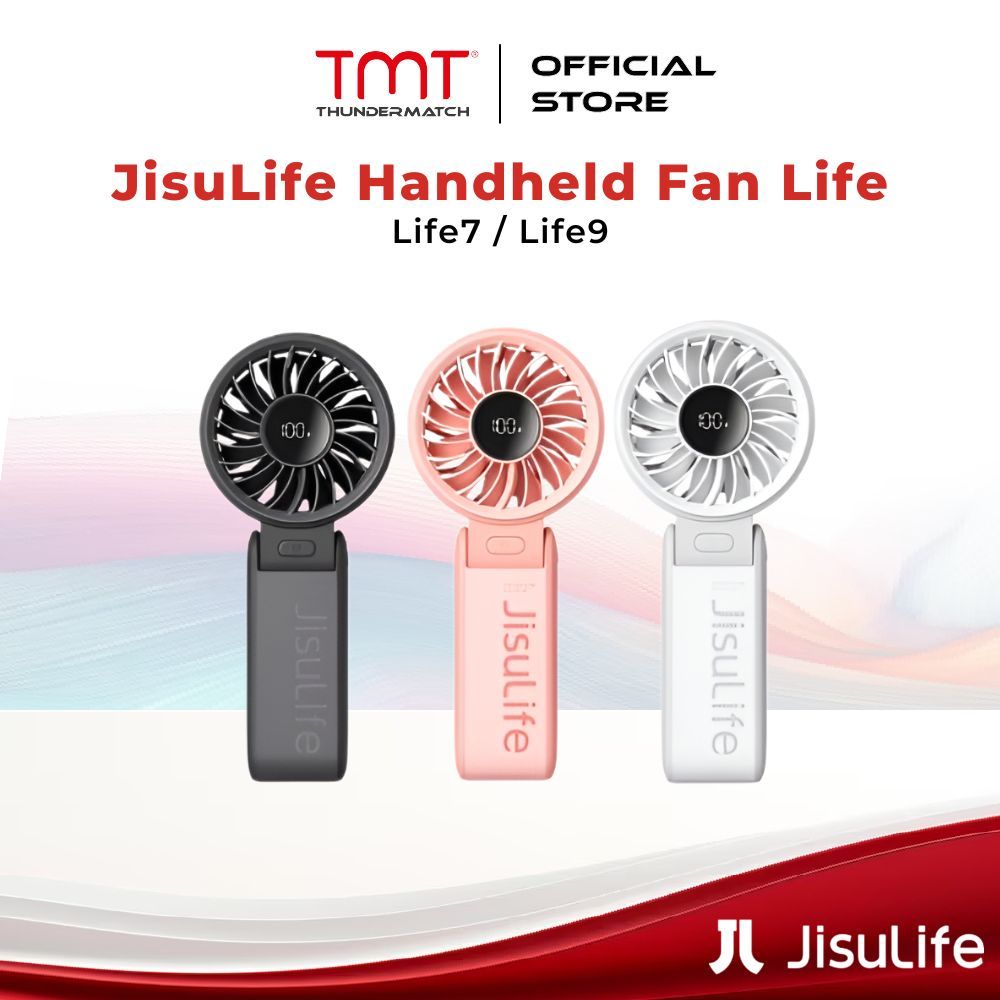 JisuLife Handheld Fan Life7 (LIFE7-50) / Life9 (LIFE9-36/50) | Shopee ...