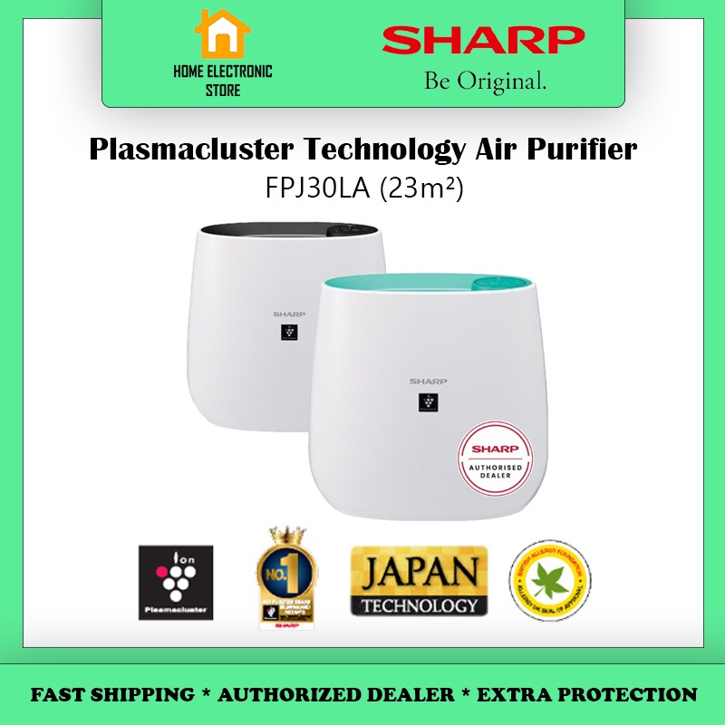 Sharp Air Purifier FPJ30 Coverage Area 23m² FPJ30LA FPJ30LB | Shopee ...