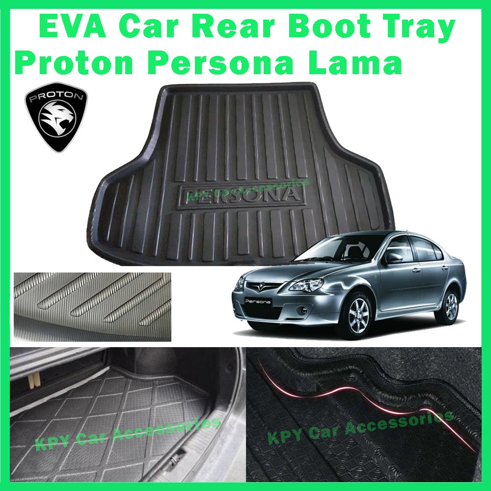 Proton Persona Lama 2007-2015 Custom Fit Car Rear Boot Tray Luggage ...