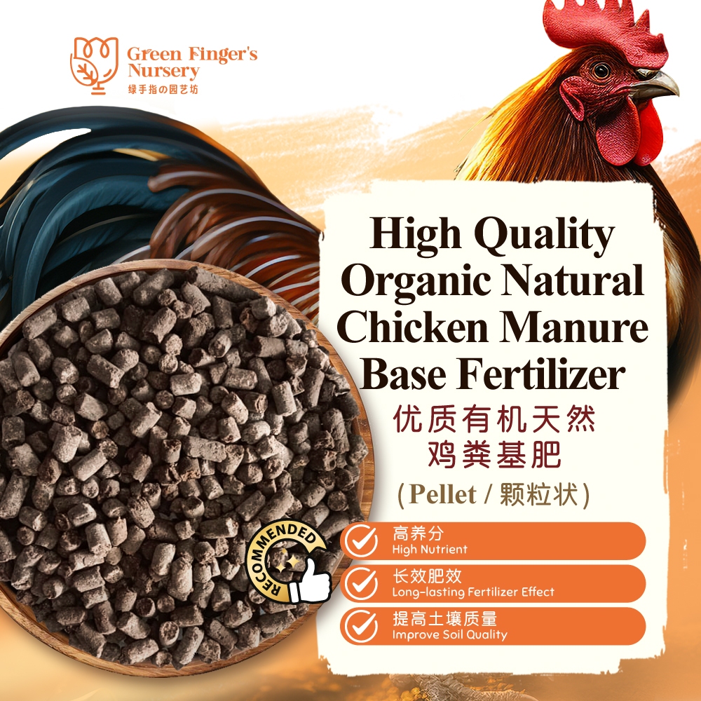 (1kg) High-quality Organic Natural Chicken Manure Fertilizer ...