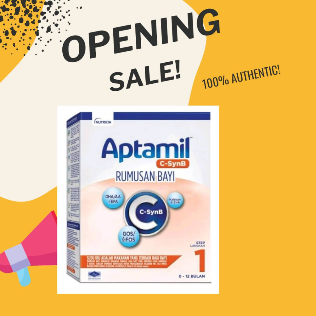 EXP 2026 APTAMIL C-SynB 600g 0-12 months | Shopee Malaysia
