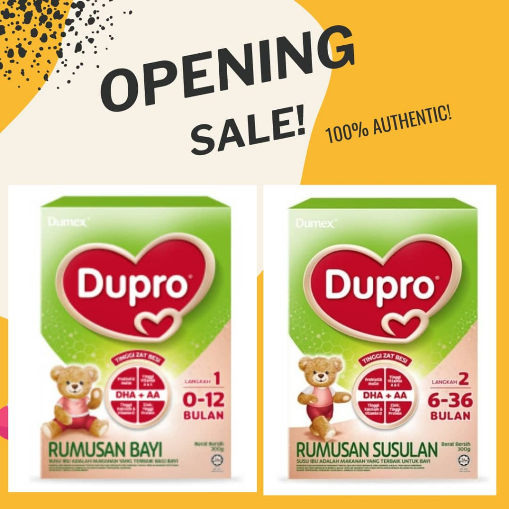 EXP 2026 DUPRO STEP 1/STEP 2 300g | Shopee Malaysia