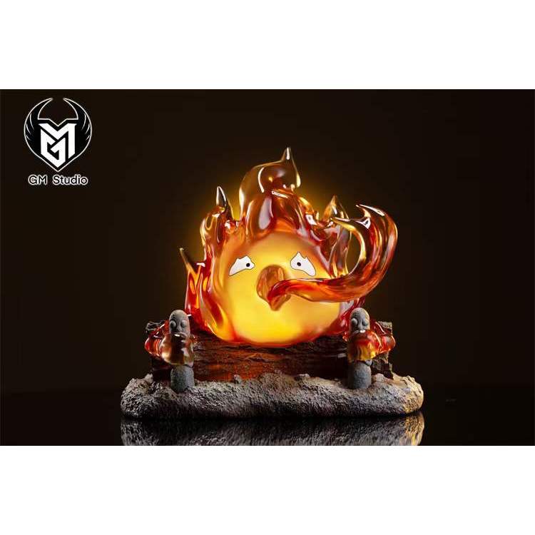 GM Studio - Calcifer 2.0 Howl's Moving Castle Resin Statue GK Anime ...