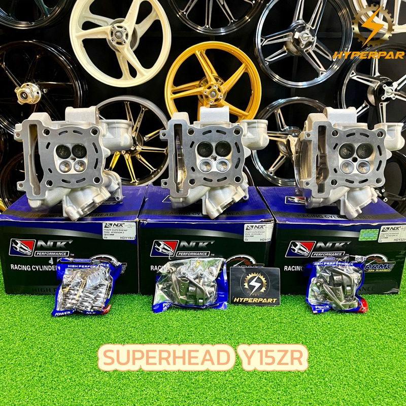 NLK PERFORMANCE RACING SUPERHEAD PORTING CNC V3+ V3 Y15ZR LCV8 19/22 20/23 22/25 | Shopee Malaysia