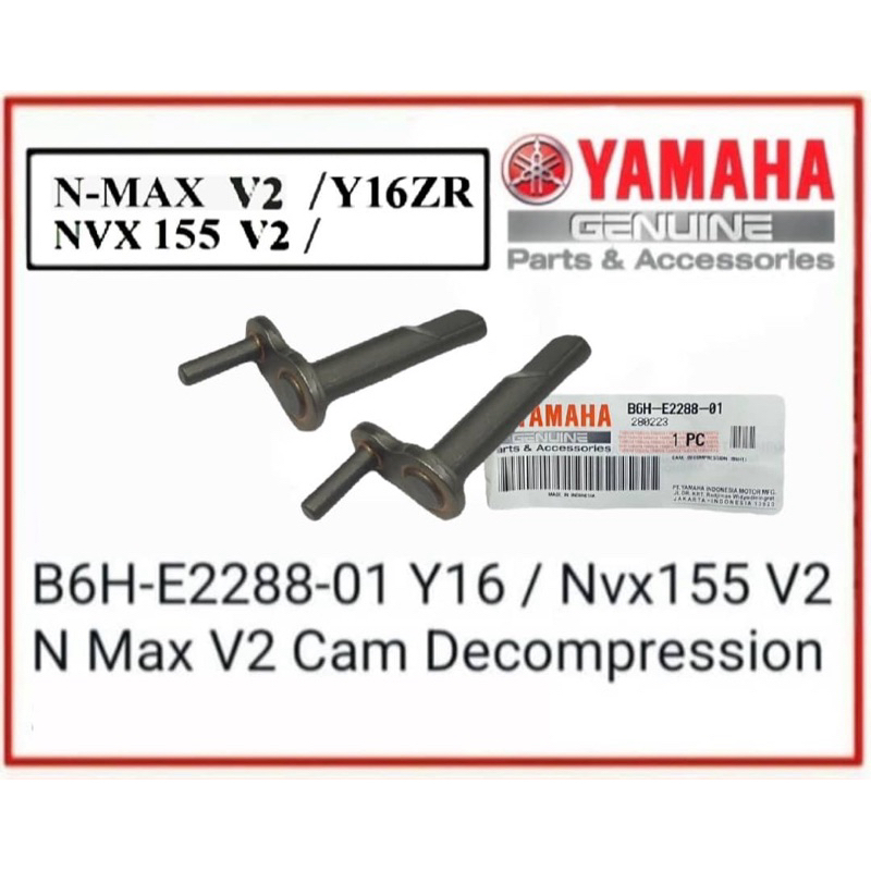 YAMAHA Y16 Y16Z Y16ZR NMAX V2 N MAX V2 NVX V2 DECOMPRESSION PIN DECOM ...