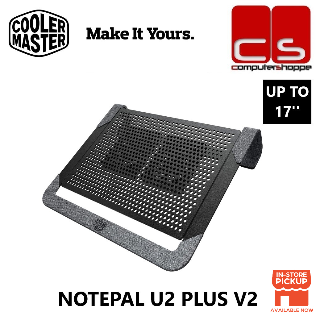Cooler Master Notepal U2 Plus V2 Laptop Cooling Pad | Shopee Malaysia