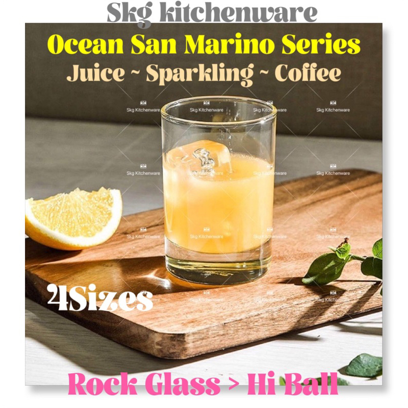 Ocean B0406/B0410/B0412/B0416 San Marino Hi Ball Series Long Drink ...