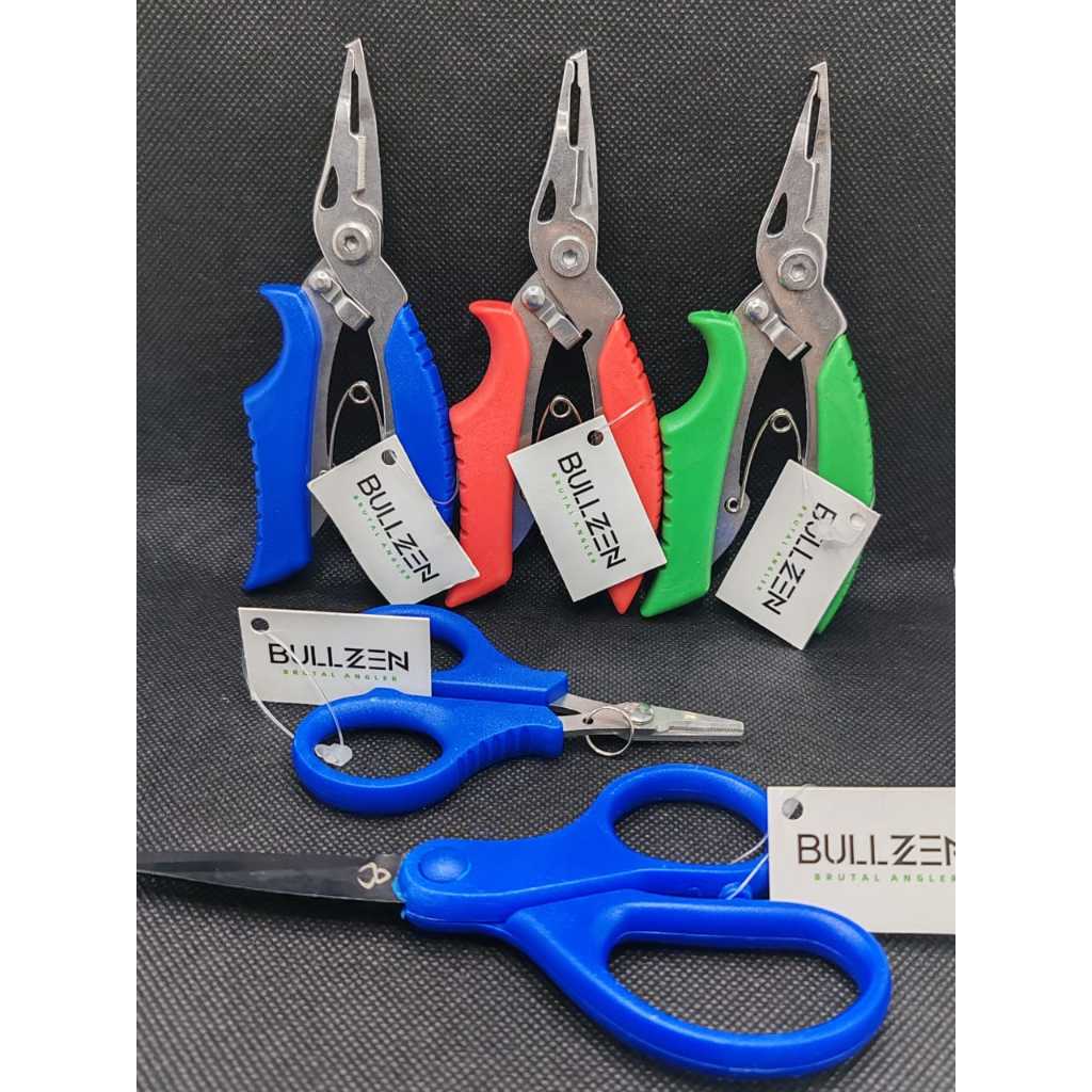 BULLZEN Fishing Split Ring Pliers & Scissors | Shopee Malaysia