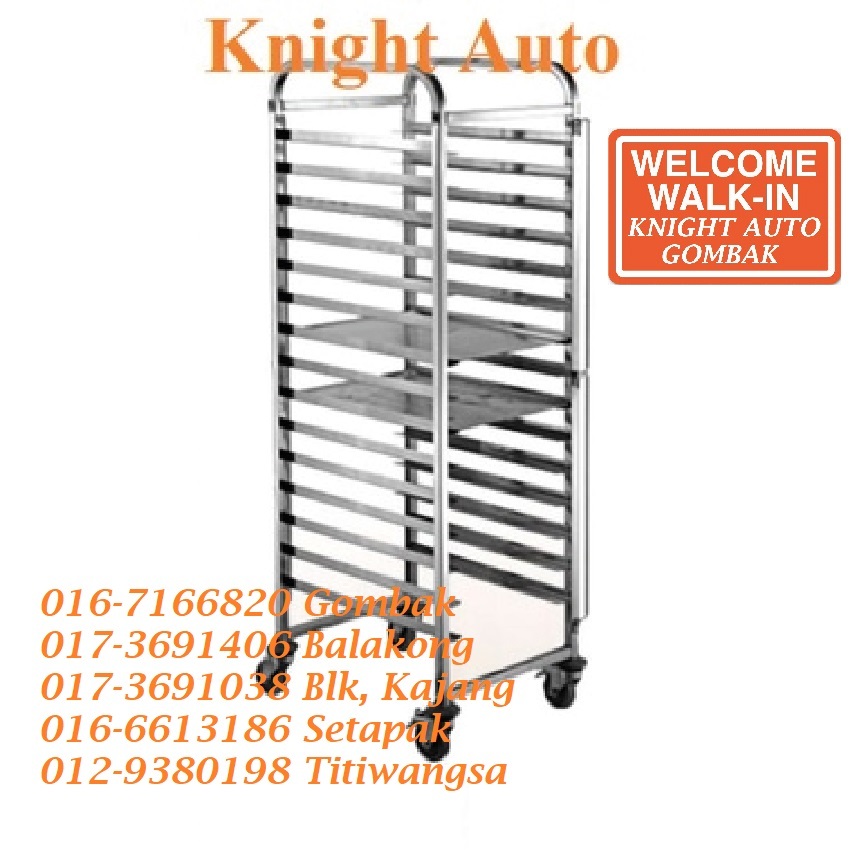 FR-15A Cooling Trolley 15 Layer Tray Thickness 0.08cm Wheel PVC with ...