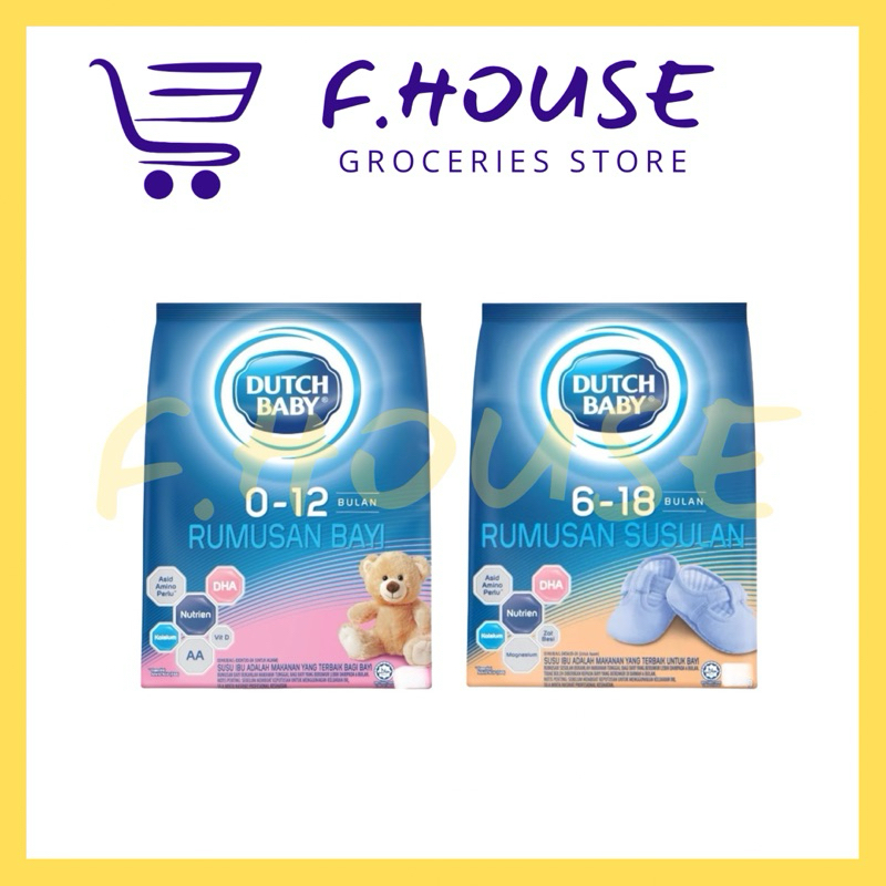 Dutch Baby Milk Powder 0-12M / 6-18M (550g) | Shopee Malaysia