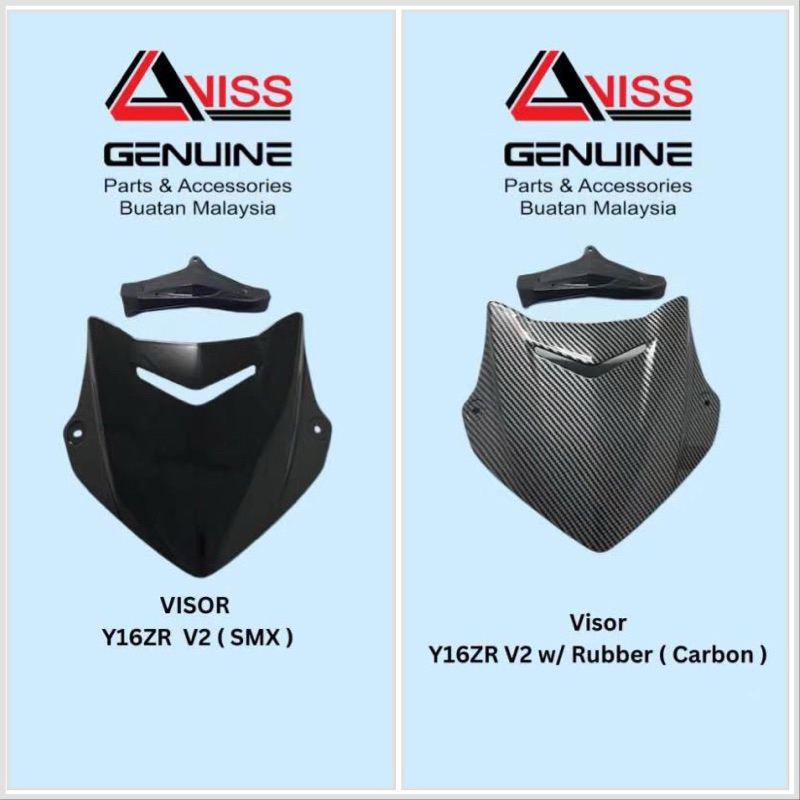 YAMAHA Y16 Y16Z Y16ZR 155CC (VERSION 2) V2 WINDSHIELD COWLING CAP VISOR ...