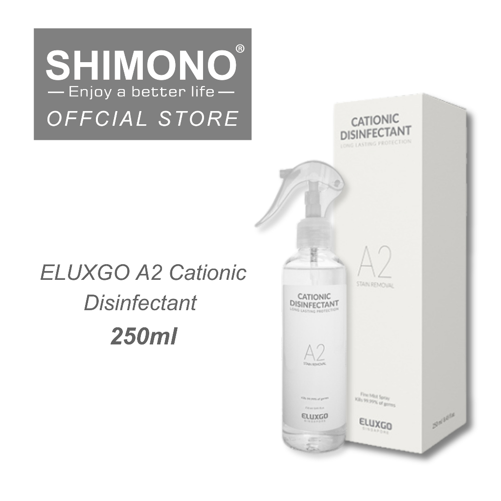 SHIMONO Eluxgo A2 Cationic Disinfectant / Hand Sanitiser Spray 250ML | Shopee Malaysia