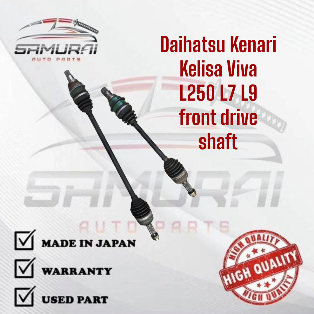 Daihatsu Kenari Kelisa Viva L250 L7 L9 front drive shaft (Japan ...