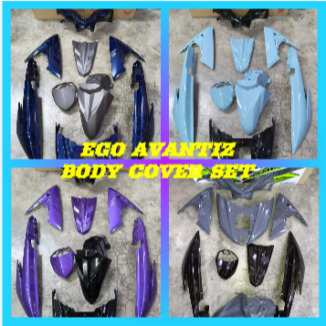 EGO AVANTIZ YAMAHA BODY COVER SET COLOUR PARTS HLD BODY KIT -CM6 CYAN ...