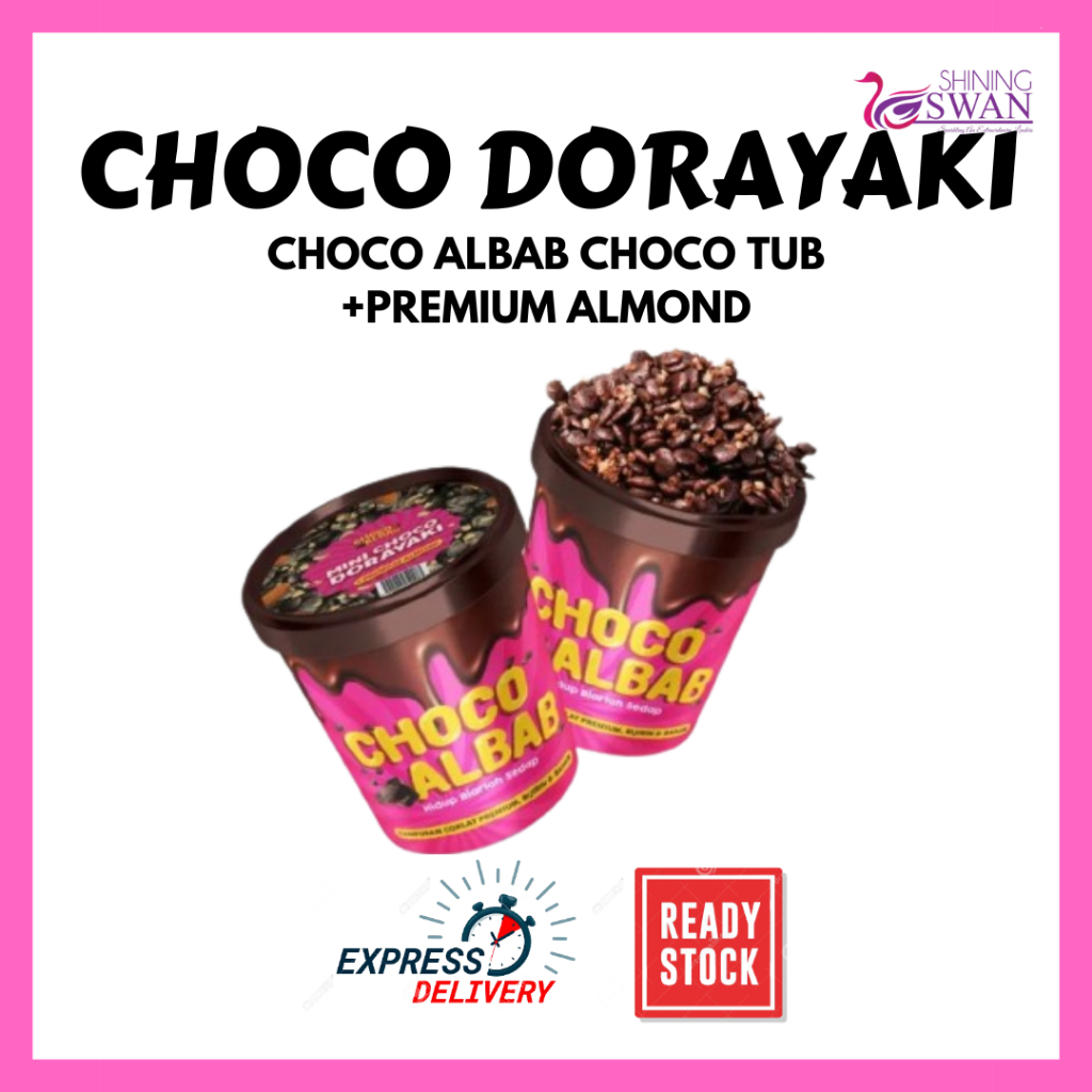 Choco Albab Choco Tub Choco Jar 250g - Choco Dorayaki | Shopee Malaysia