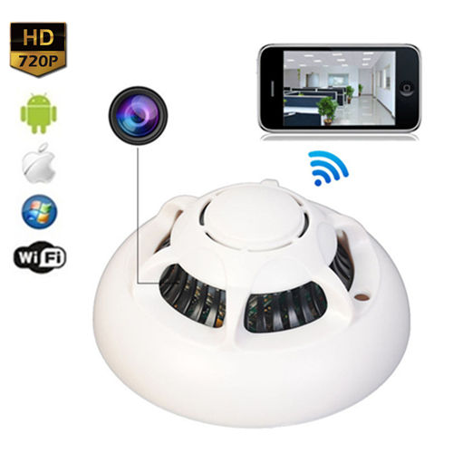 UFO Smoke Detector WiFi Spy Hidden Camera | Shopee Malaysia