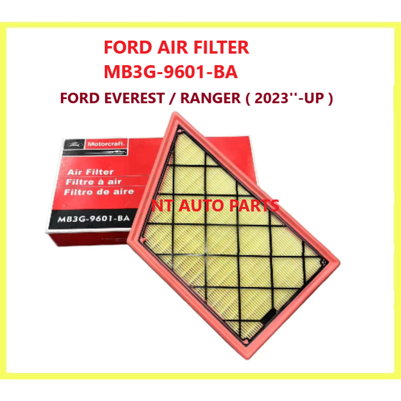 FORD AIR FILTER MB3G-9601-BA FORD EVEREST / RANGER ( 2023''-UP ...