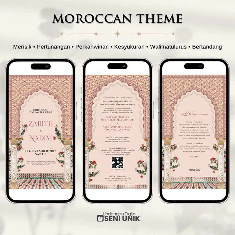 Motion Video | Jemputan & Undangan Digital [Merisik, Tunang, Nikah ...