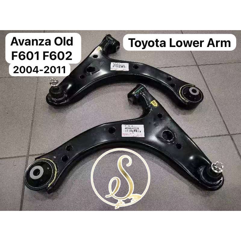 ( 100% ORIGINAL JAPAN) TOYOTA AVANZA Front Lower Arm F601 F602 1.3cc 1 ...