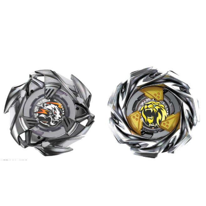 TAKARA TOMY BEYBLADE X UX-06 Booster Leon Crest 7-60GN & BX-33 Booster ...