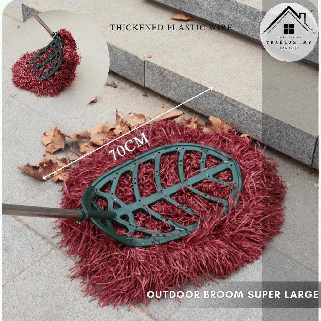 Leaf Broom Outdoor large broom for sweeping oldfashioned broom for ...