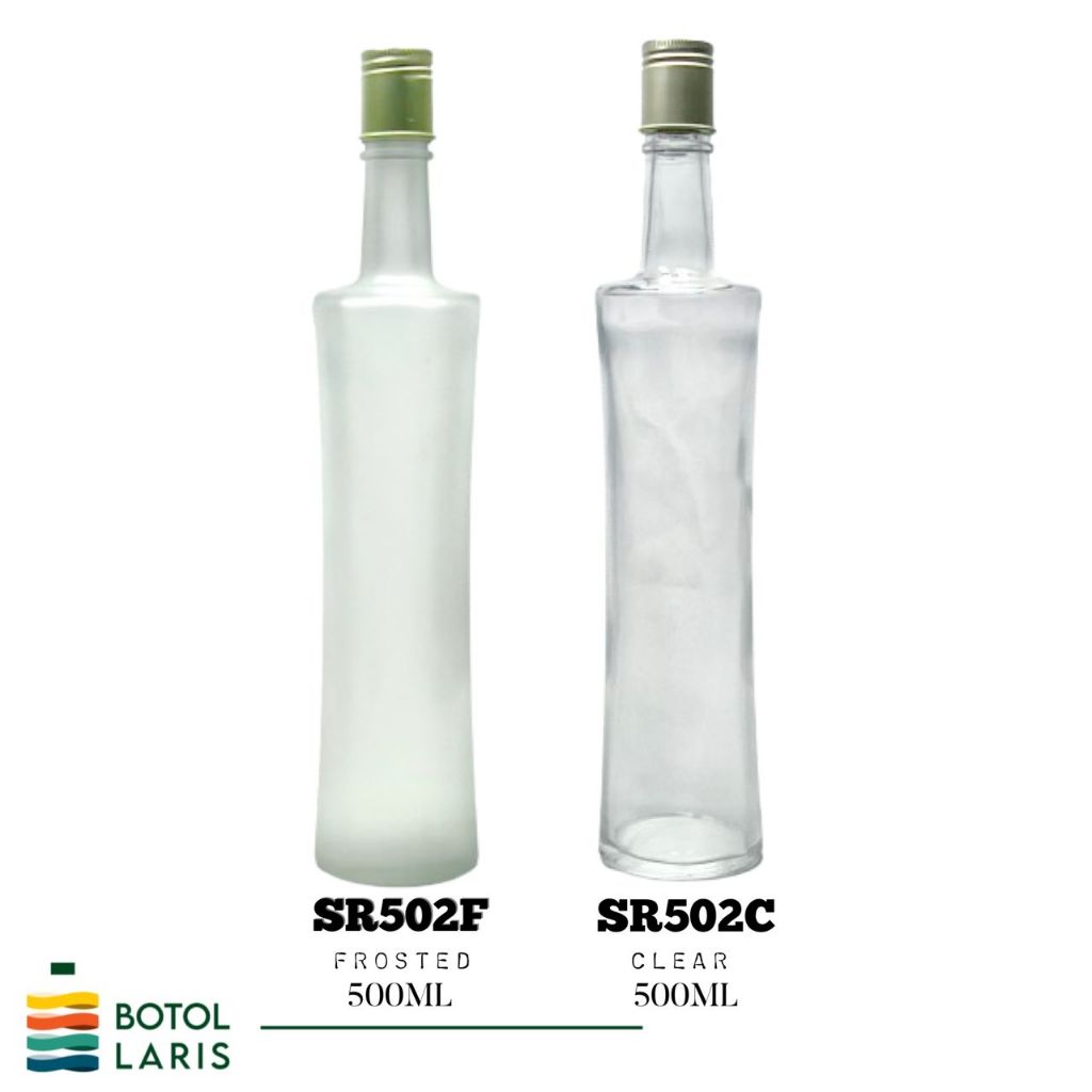 [READYSTOCK] BOTOL KACA BULAT 500ML (PCS) | Shopee Malaysia